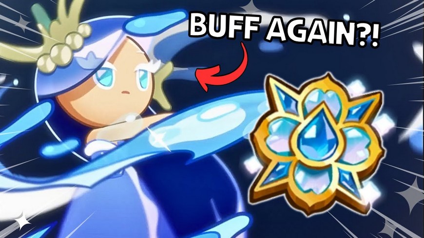 Гайд на Sea Fairy Cookie (Сиа Фейри) в Cookie Run Kingdom: билд и топпинги